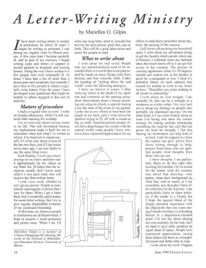 Fillable Online brethren A Letter-Writing Ministry Fax Email Print ...