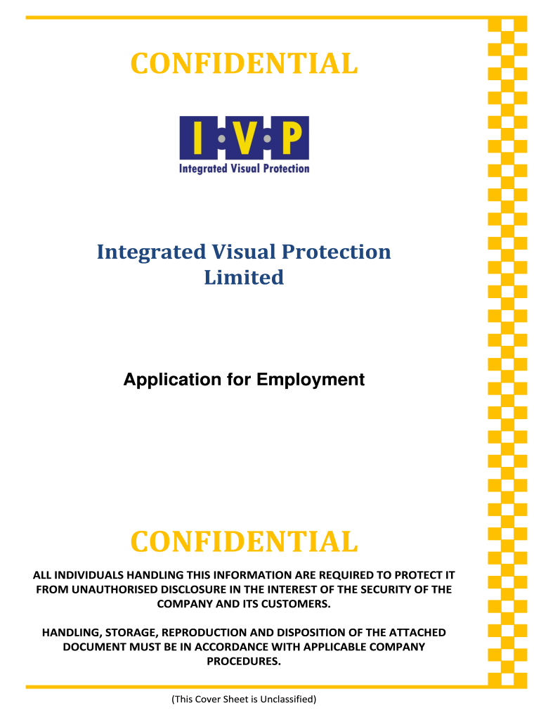 Fillable Online Application Form - IVP Fax Email Print - pdfFiller