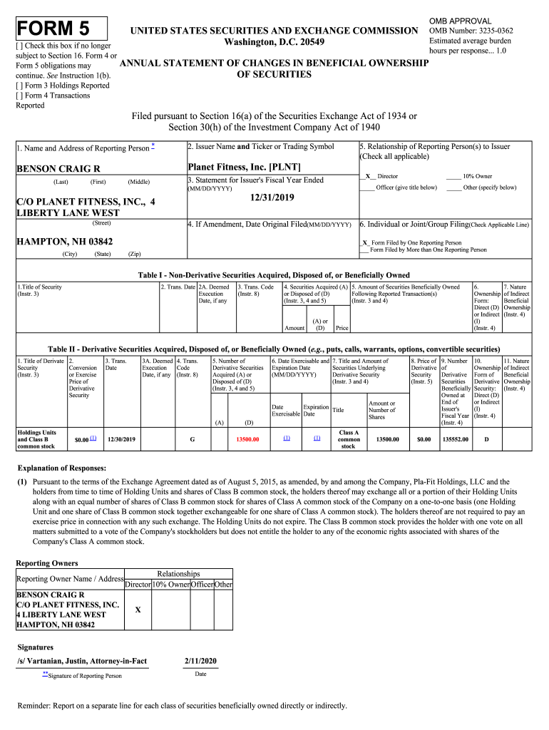 Fillable Online BENSON CRAIG R Fax Email Print - pdfFiller