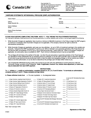 Fillable Online Canada Life Insurance Company of New York and ... - SEC ...