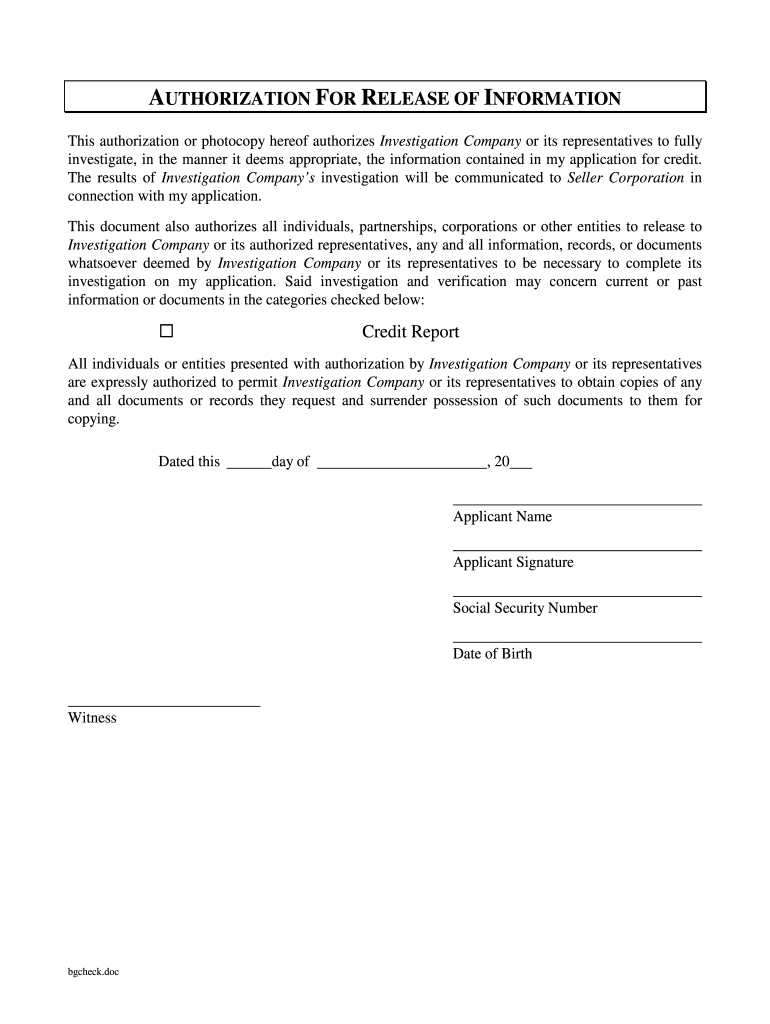 Fillable Online forms-authorization for investigation.DOC Fax Email ...