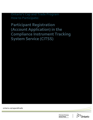 Fillable Online Participant Registration (Account Application). Fact ...