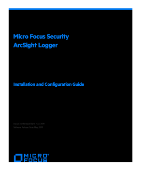 Arcsight Logger Installation Guide - Fill Online, Printable, Fillable ...