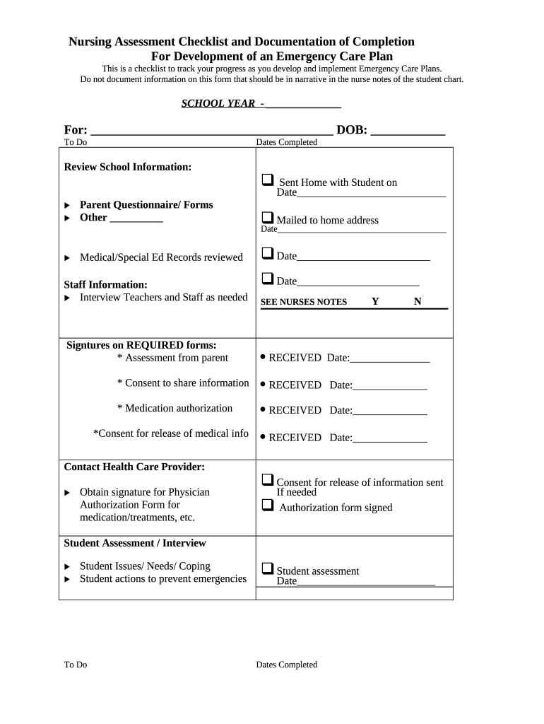 who hospital emergency response checklist pdf Doc Template | pdfFiller