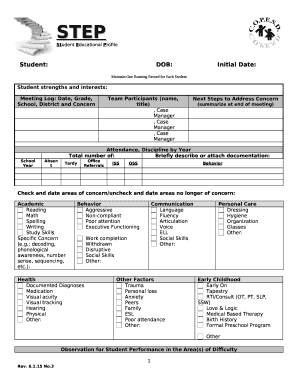 Guidelines For Student Support Teams (SST) - DoDEA Doc Template | pdfFiller
