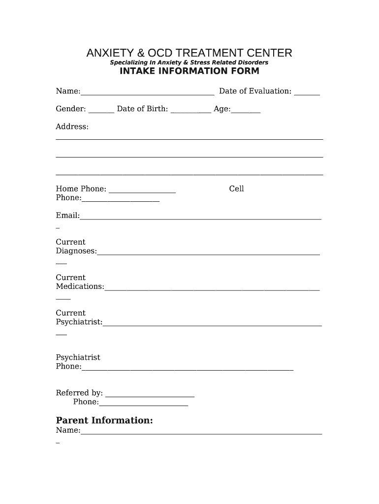 Obsessive-Compulsive Disorder (OCD) Medication & Treatment ... Doc ...