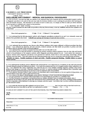 Disclosure and Consent - Medical and Surgical Procedures ... Doc ...