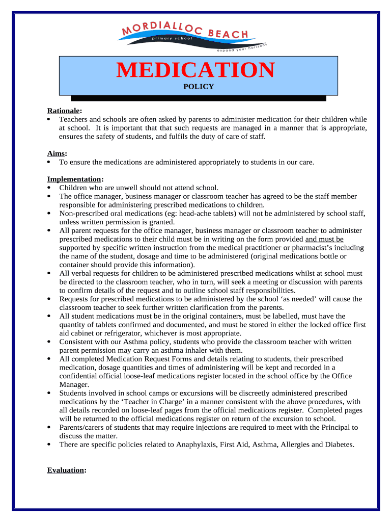 Medication Safety for Children - What You Need to Know Doc Template ...