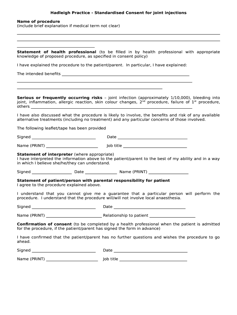 Therapeutic Injections for Pain Management: Types of ... Doc Template ...