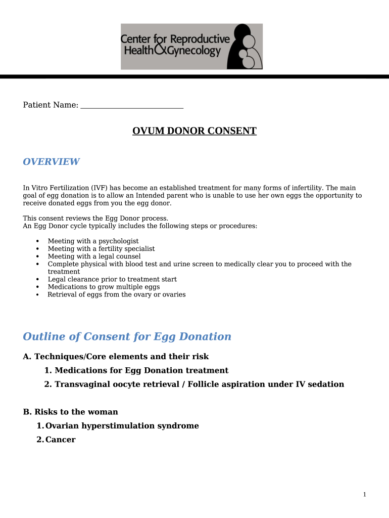 Egg donation: Procedure, donor criteria, and legal implications Doc ...