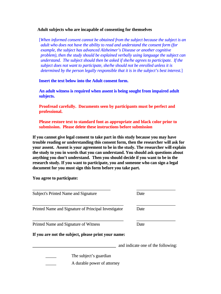 Aspects of vulnerable patients and ined consent in ... Doc Template ...