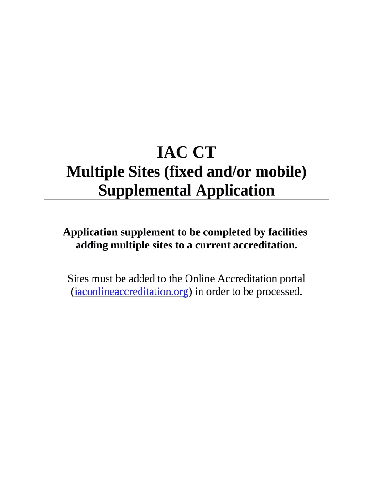 IAC CT Doc Template | pdfFiller