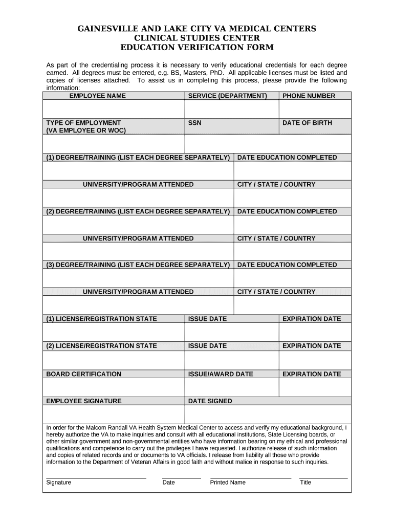 new woc packet - North Florida/South Georgia - VA.gov Doc Template ...