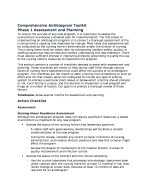 Toolkit 3. The Nursing Home Antibiogram Program Toolkit ... Doc ...
