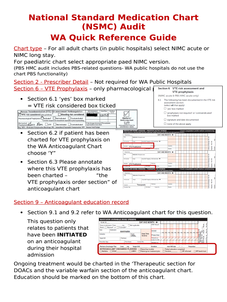 WA Hospital Medication Chart (Adult) and Paediatric ... Doc Template ...