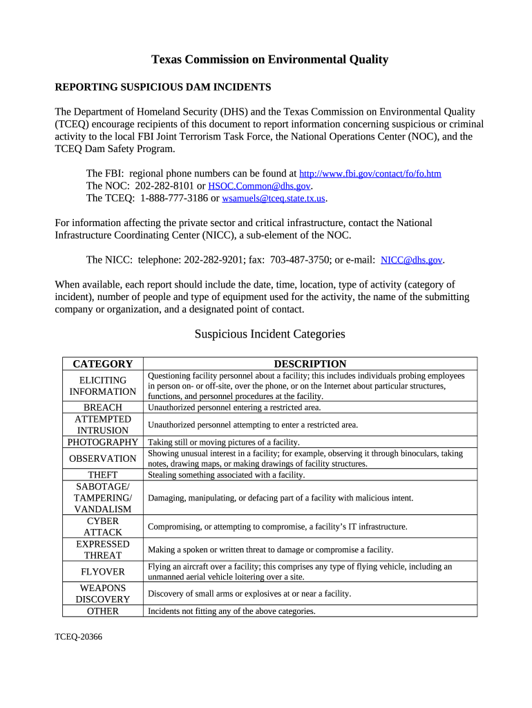 Dams Sector Security Awareness Guide - NJ.gov Doc Template | pdfFiller