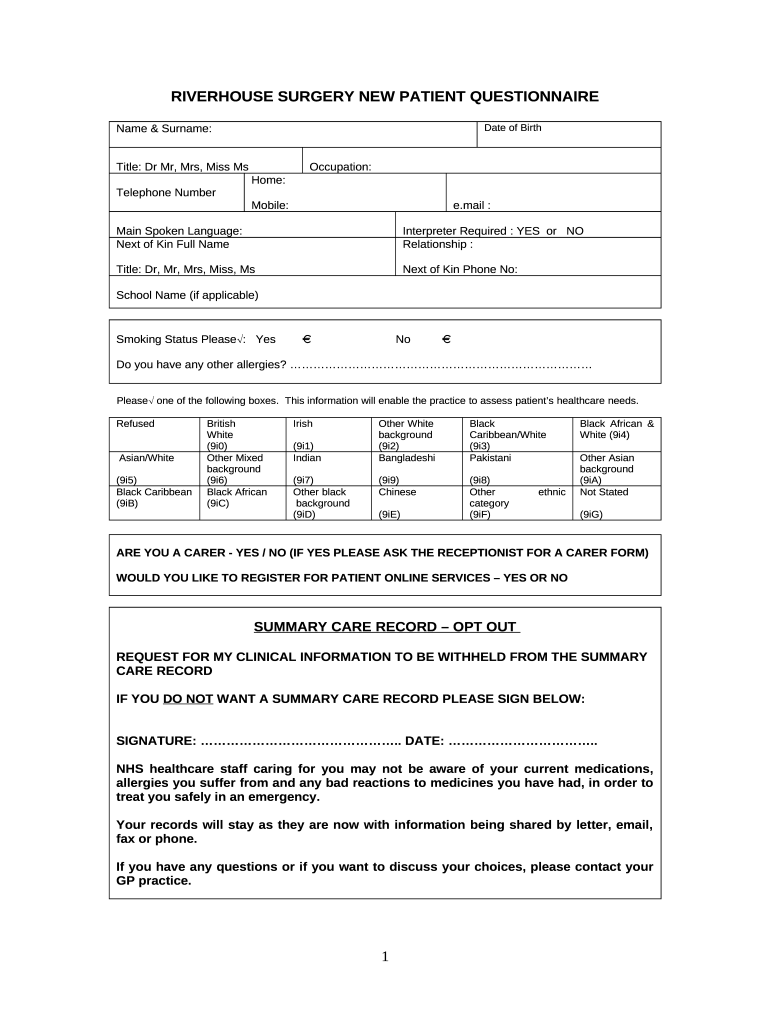 Interpreting Services - East Enfield Medical Practice Doc Template ...