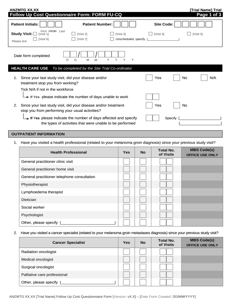 follow up template Doc Template | pdfFiller