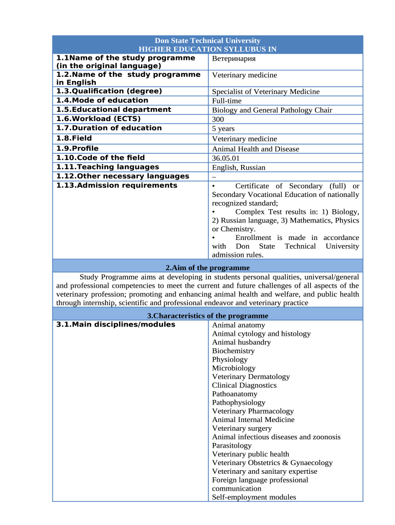Don State Technical University Doc Template | pdfFiller