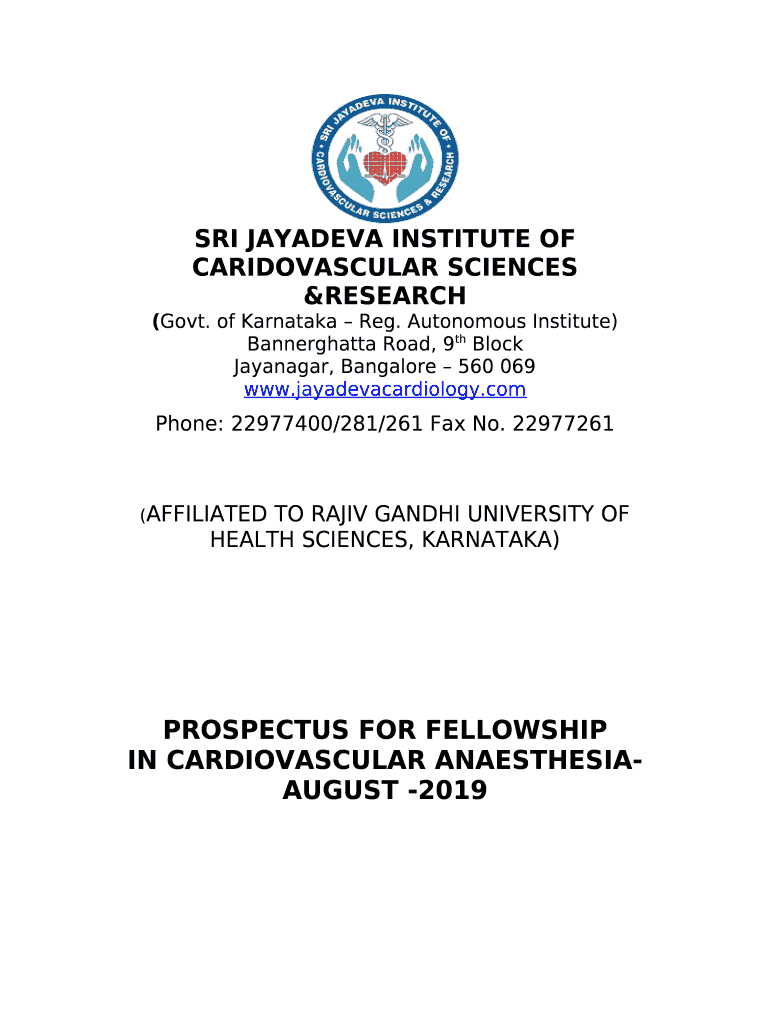 Contact Us - Sri Jayadeva Institute of Cardiovascular Sciences ... Doc ...