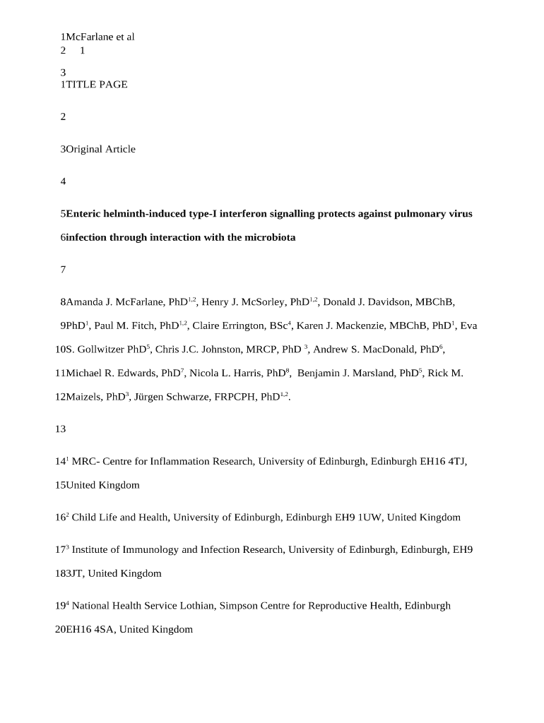 Enteric helminth-induced type-I signalling protects against pulmonary ...
