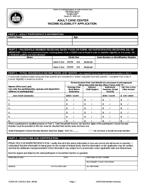 Child and Adult Care Food Program - OSPI Doc Template | pdfFiller