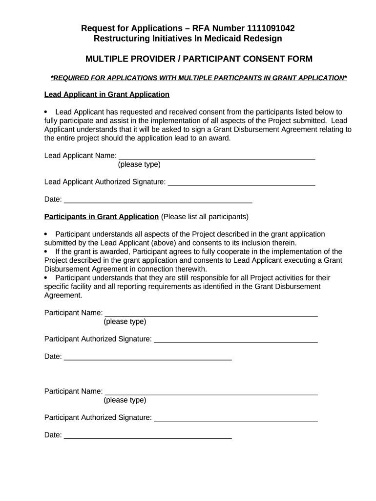 Multiple Provider Consent - Health.NY.gov Doc Template | pdfFiller