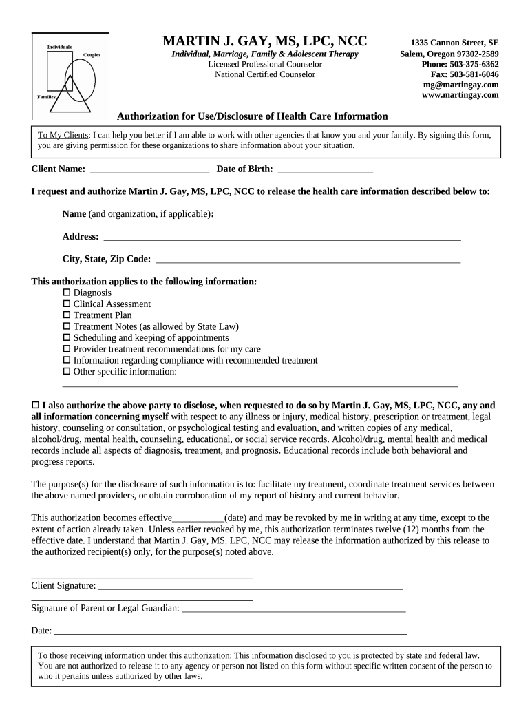 Medical Ination Release - Coplin Health Systems Doc Template | pdfFiller