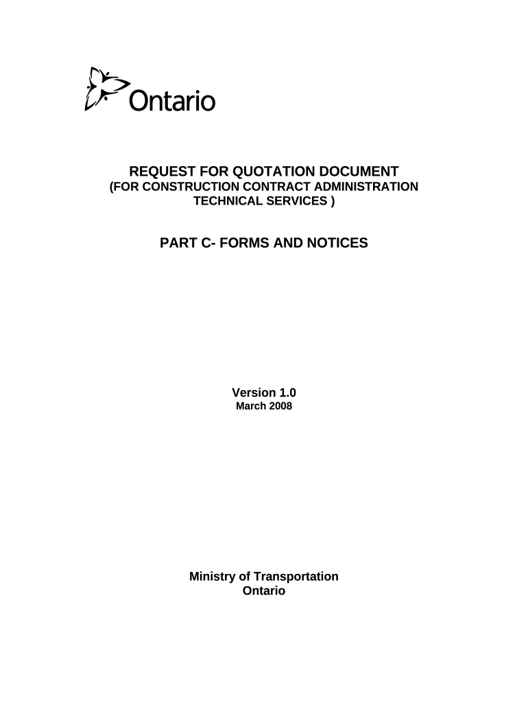 REQUEST FOR QUOTATION DOCUMENT (For Construction Contract ... Doc ...