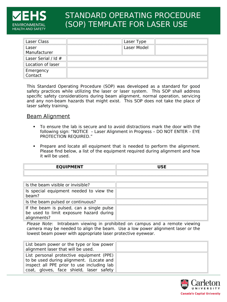 State Laser Regulations and Requirements Doc Template | pdfFiller