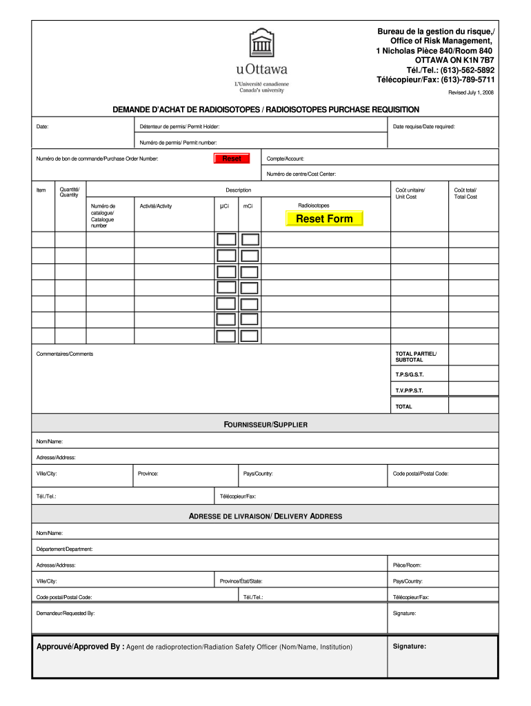 Fillable Online radiation safety manual - Office of Risk Management ...