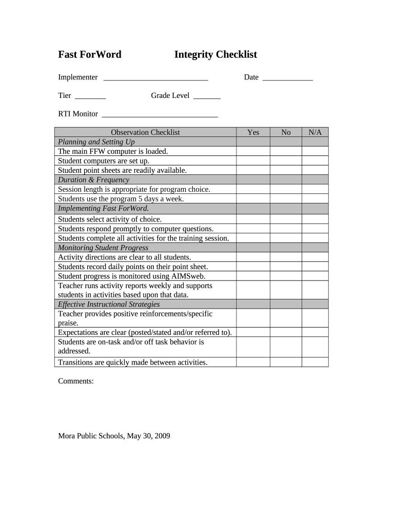 Best Practice for RTI: Monitor Progress of Tier 2 Students ... Doc ...