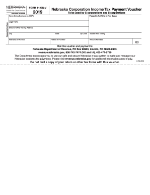 Fillable Online Nebraska Corporation Estimated Income Tax FORM 1120N-ES ...