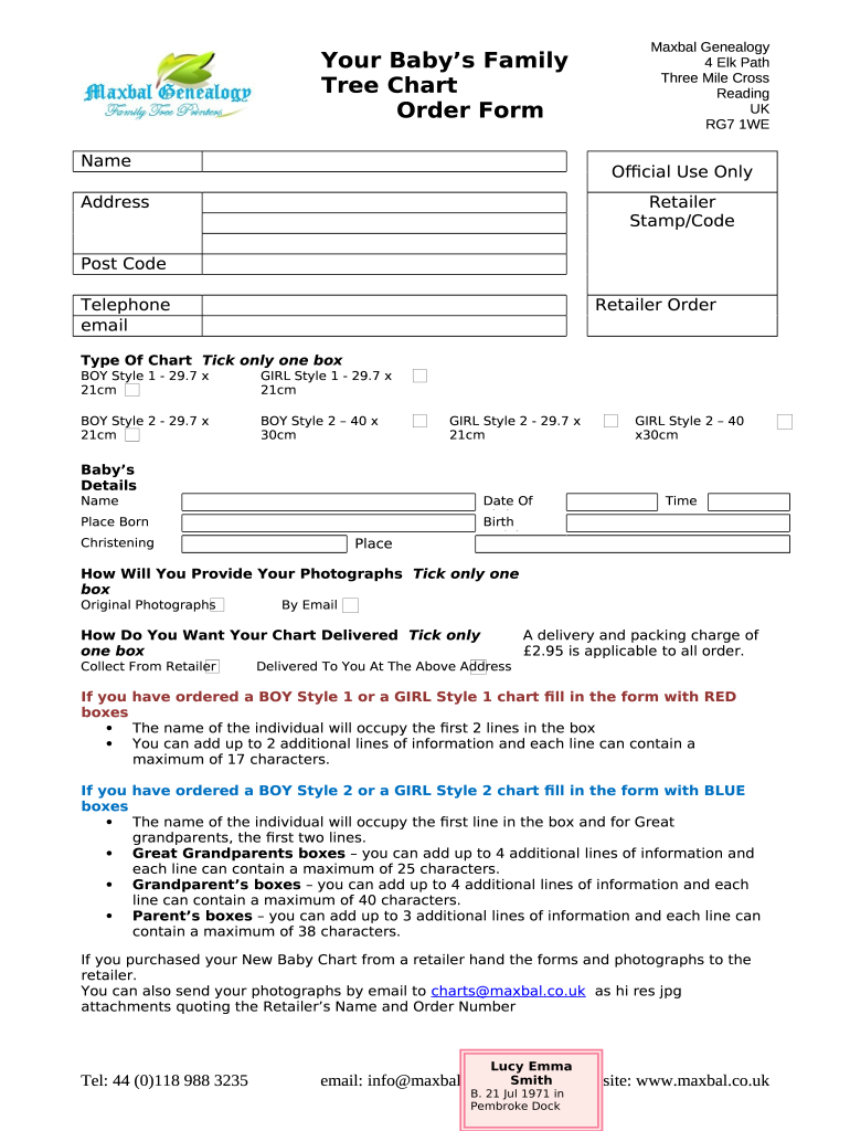 Family History Research Record s Doc Template | pdfFiller