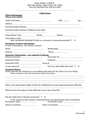 Child's Full Name DOB//Age Doc Template | pdfFiller