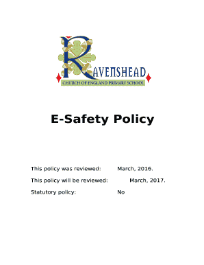 Acceptable Internet Policy Template Doc Template | pdfFiller