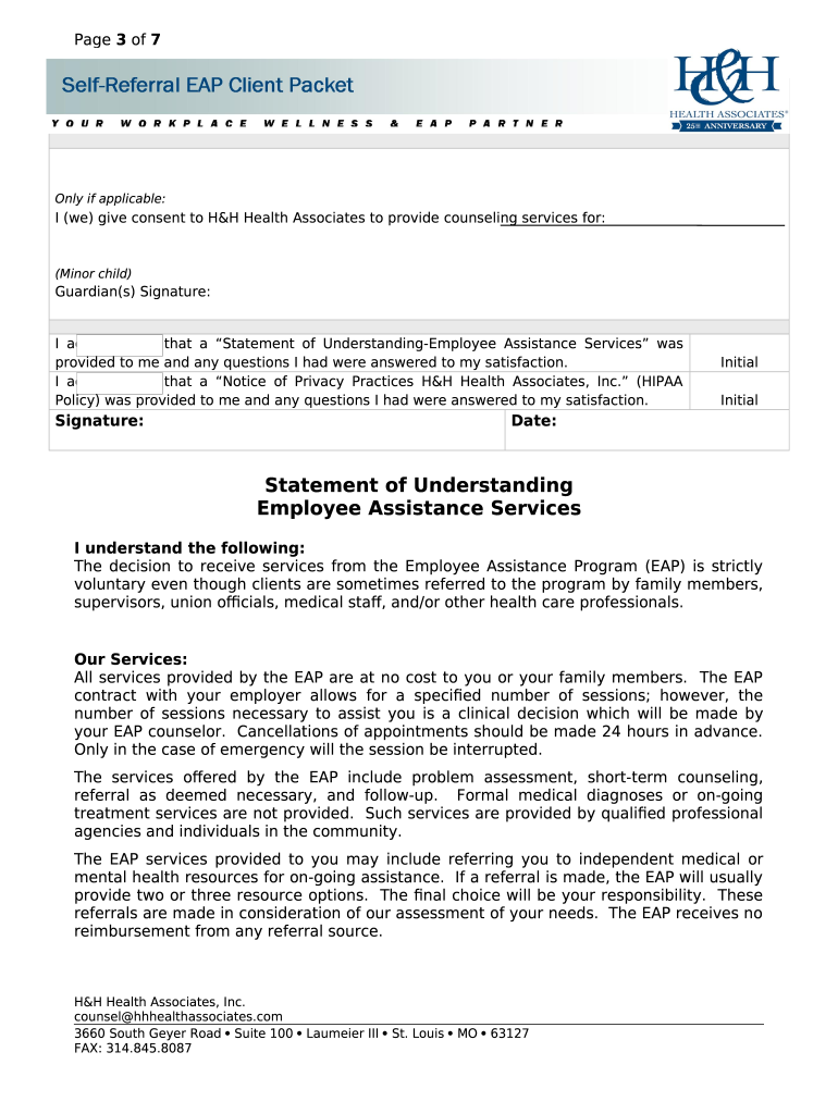 EAP s - Magellan Behavioral Health Doc Template | pdfFiller