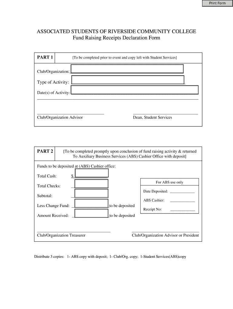 Fillable Online ASSOCIATED STUDENTS OF RIVERSIDE COMMUNITY ... - mvc.edu Fax Email Print - pdfFiller