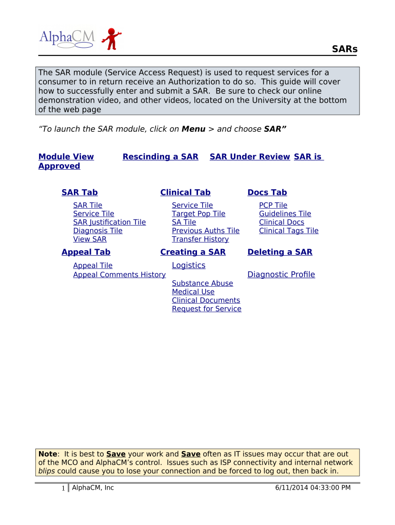 Service Access Request (SAR) - Islington Doc Template | pdfFiller