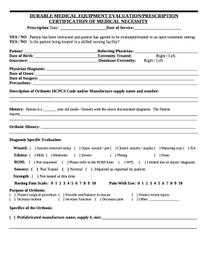 Certificate of Medical Neccessity CMS-849-Seat Lift ... Doc Template ...