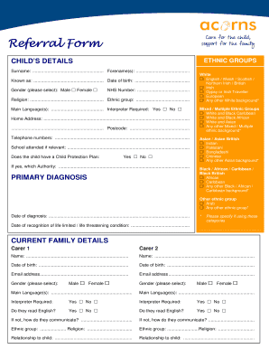 Fillable Online How to fill in the MARAC referral form - NHS Trafford ...