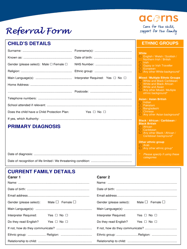 Fillable Online How to fill in the MARAC referral form - NHS Trafford ...