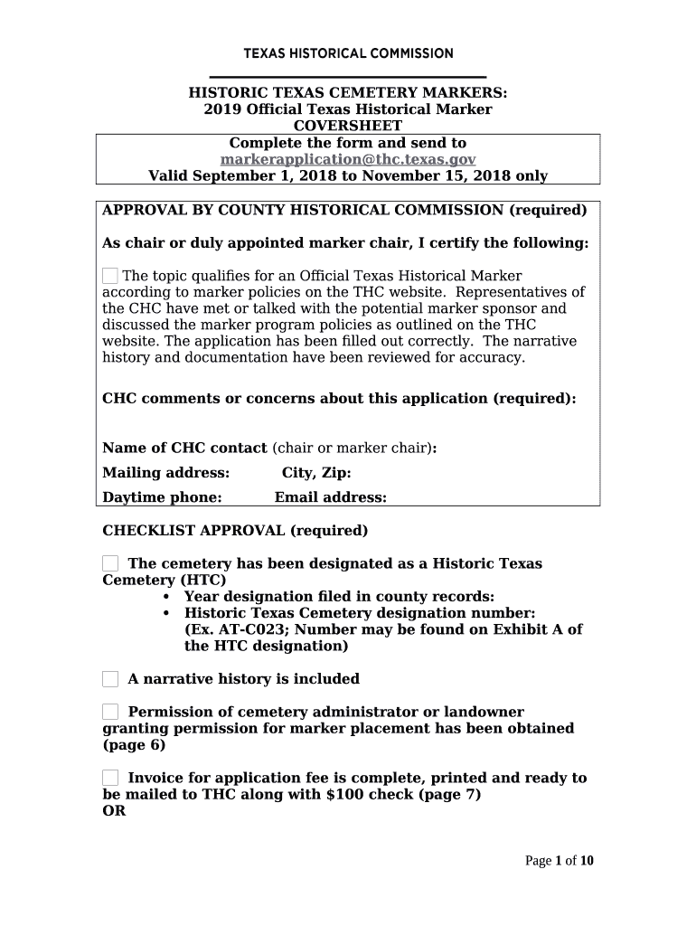 Texas Historical Landmark Marker - Harris County Historical ... Doc ...