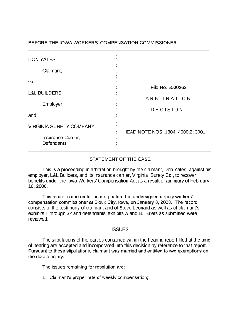 DON YATES,: Doc Template | pdfFiller