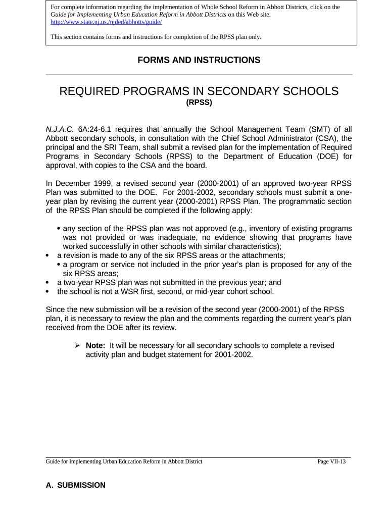 New Jersey Department Of Education Preschool Program ... Doc Template | pdfFiller