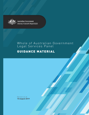 Fillable Online Panel Guidance Material from Whole of Australian ...