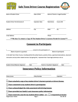 Fillable Online P TAUGHT DRIVER EDUCATION DESIGNATION FORM Fax Email ...