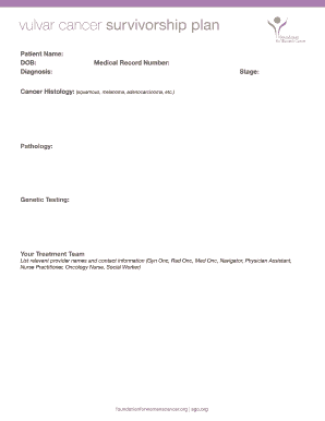 Fillable Online Patient Name: DOB: Medical Record Number: Diagnosis ...