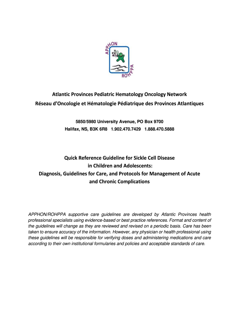Fillable Online Hematology/Oncology - Department of Pediatrics - Dalhousie ... Fax Email Print ...