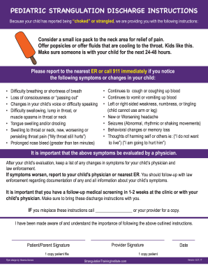 Fillable Online How to Help a Choking Child - Stanford Children's ...